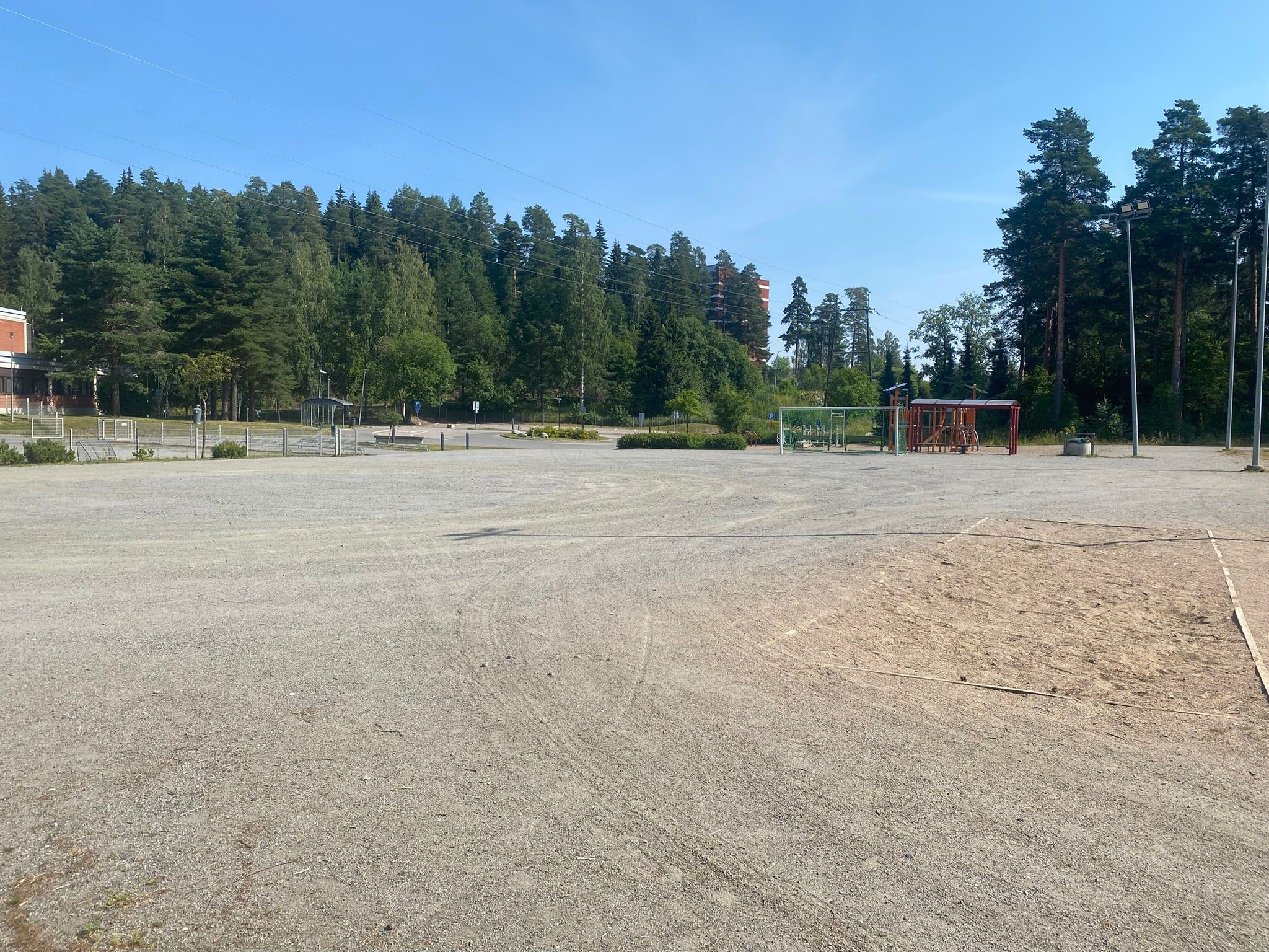 Kalevala School ball game field - Kuopio