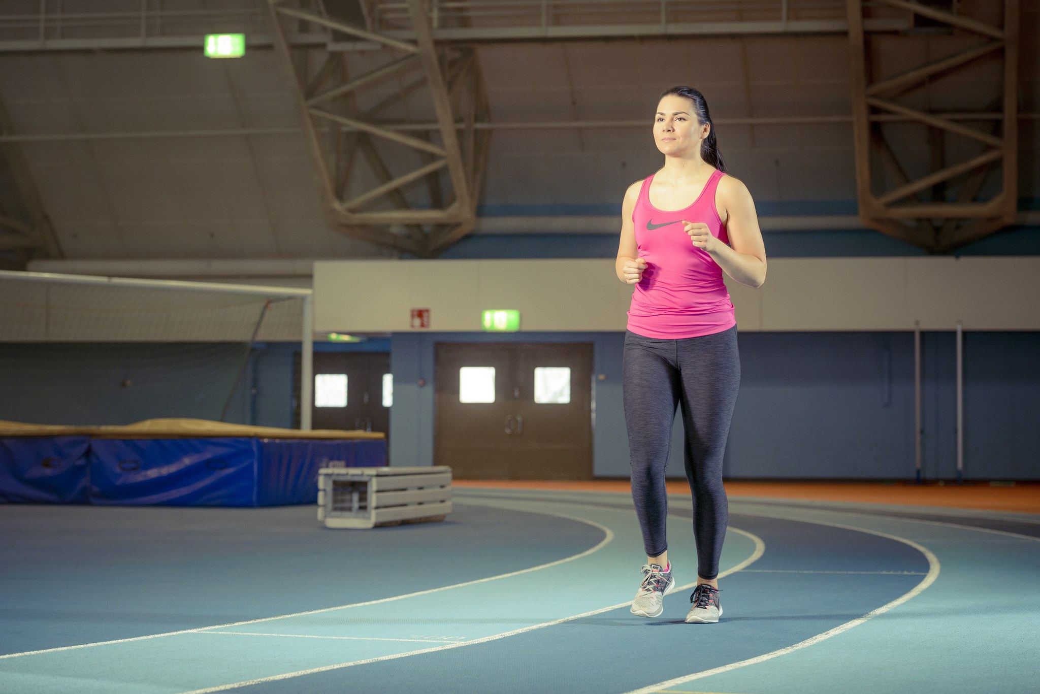 Kuopio Hall gym and running track with Kultsi - Kuopio