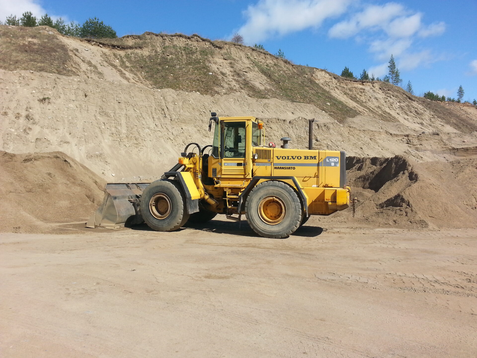 Land extraction permit and land extraction for domestic use - Kuopio