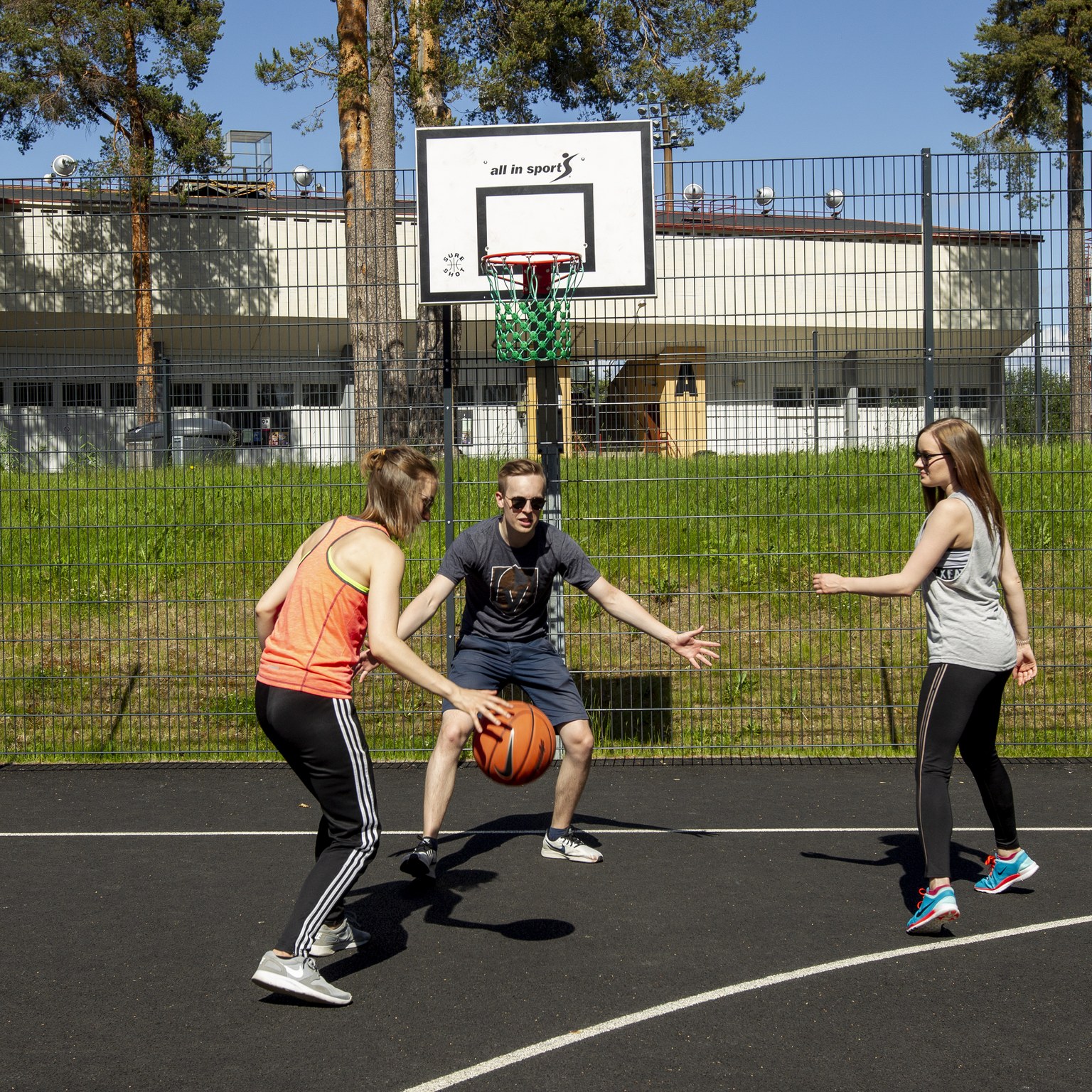 Outdoor sports fields, tracks, and exercise areas - Kuopio