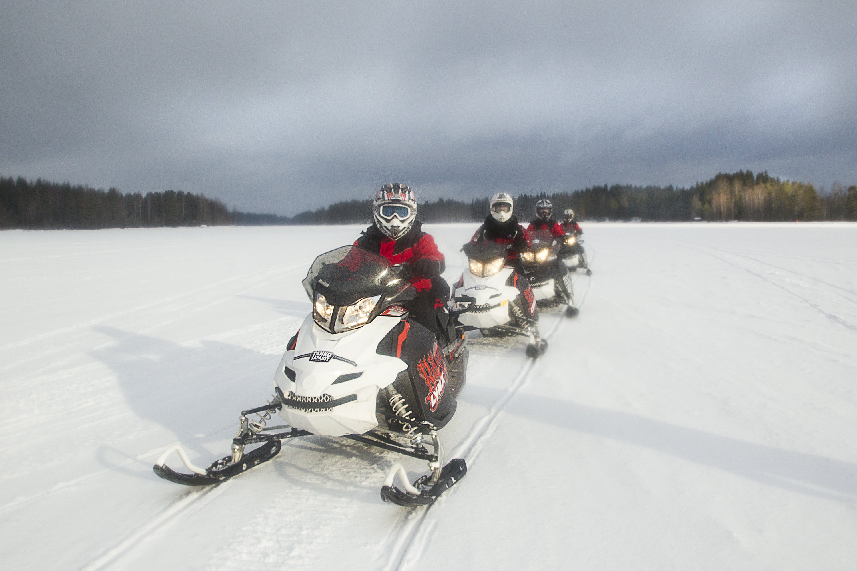 Snowmobile trails - Kuopio