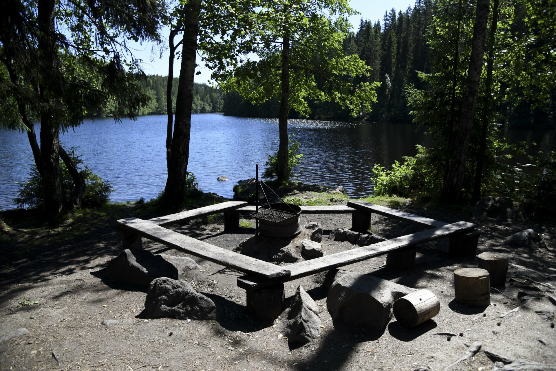 Vuorilampi campfire site - Kuopio
